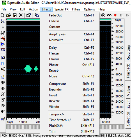 6 Best Free EVP Enhancement Software For Windows