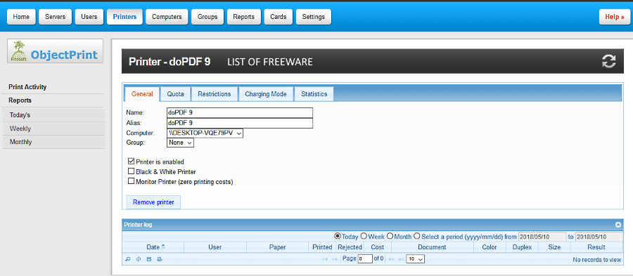 6 Best Free Print Management Software For Windows